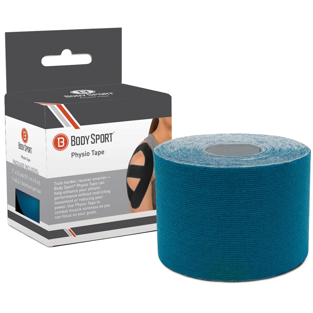 Body Sport Physio Tape Roll, Versatile Kinesiology Tape, Length: 5.5 ...