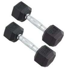Rubber Coated Dumbbells