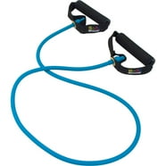 Workoutz Resistance Band Exercise Tube With Handles (Blue) - Walmart.com
