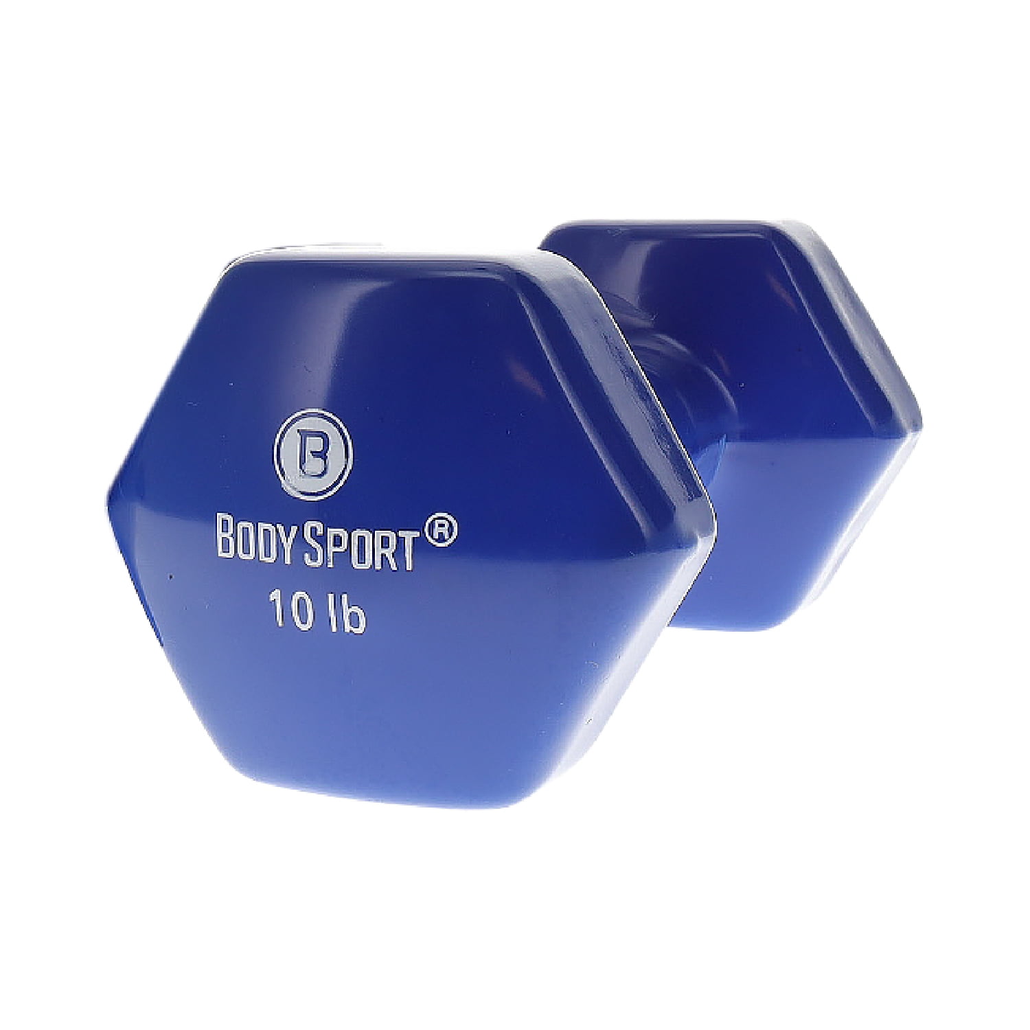Body Sport Vinyl Coated Dumbbell Weight, 10 lb. (Single) - Strength ...