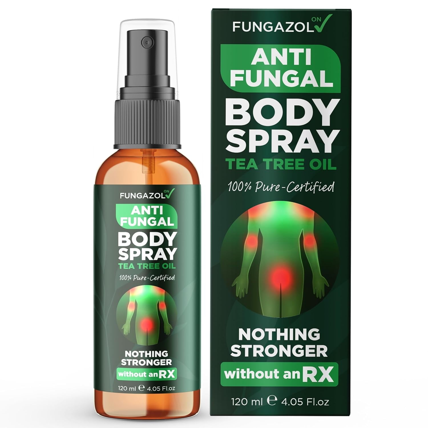 Body Spray with Tea Tree Oil | Fast-Absorbing Antifungal Treatment for ...