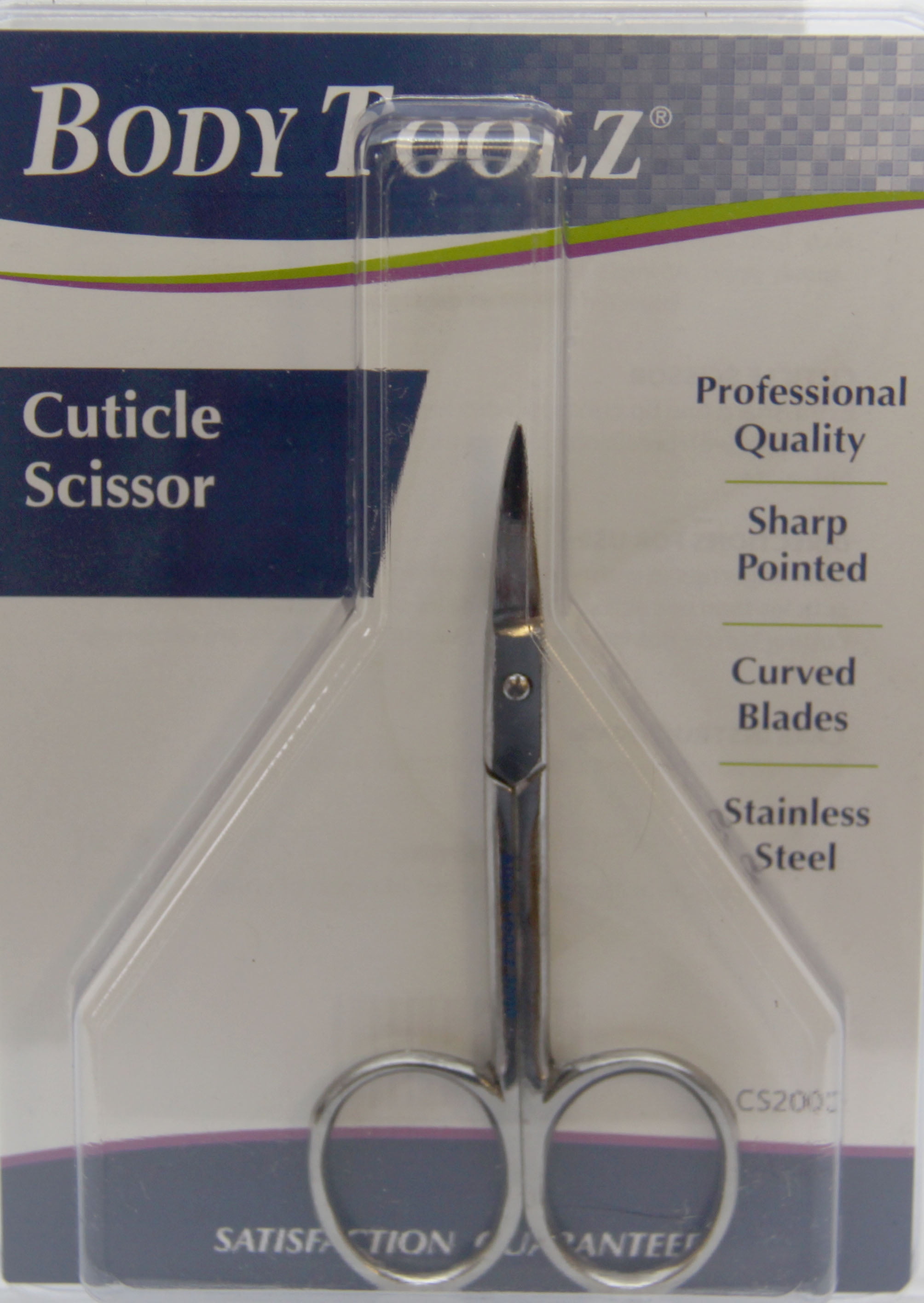 Body Toolz Deluxe Curved Nail Scissor Extremely Sharp Stainless Steel ...