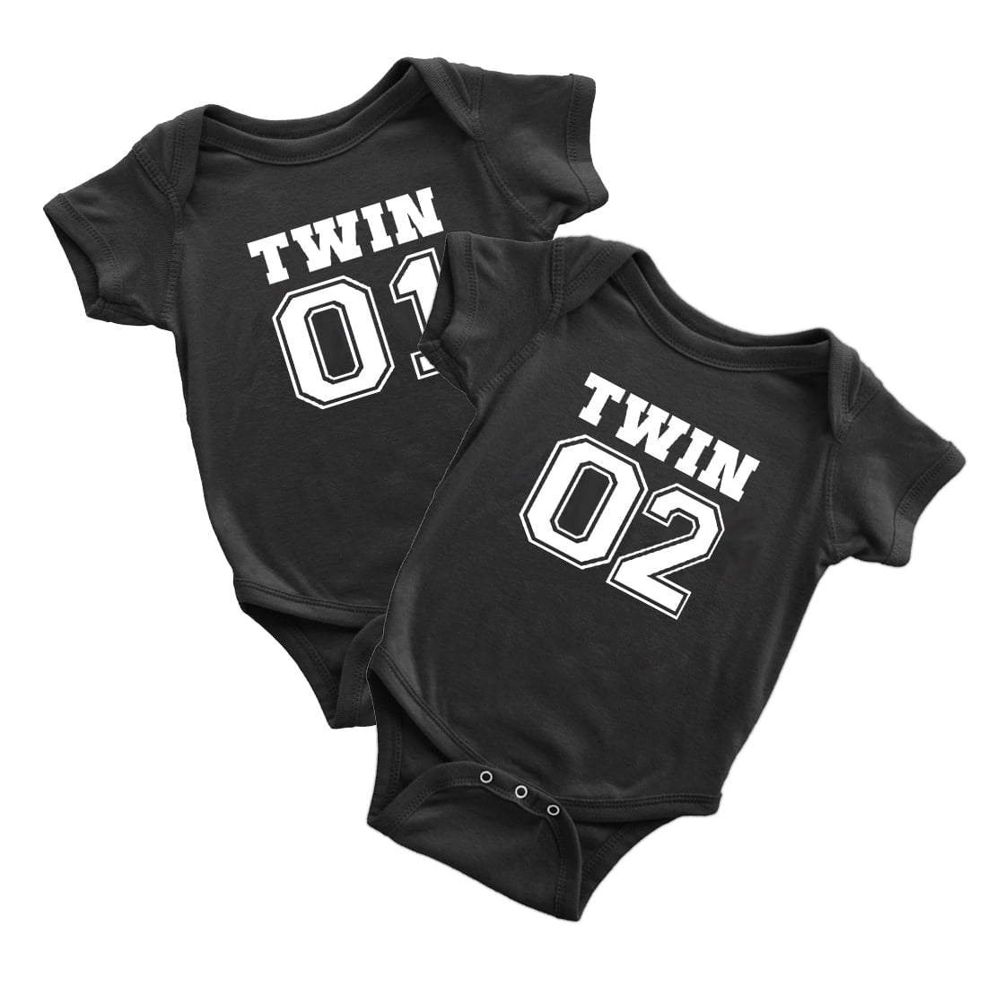 Body Twin Bodysuit Clothes Sports Jersey Numbers 01 and 02 Outfits Gift ...