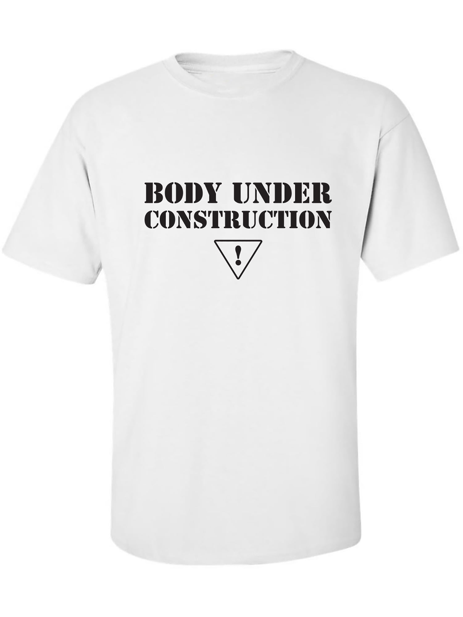 Body Under Construction Adult Short Sleeve T-shirt - Walmart.com