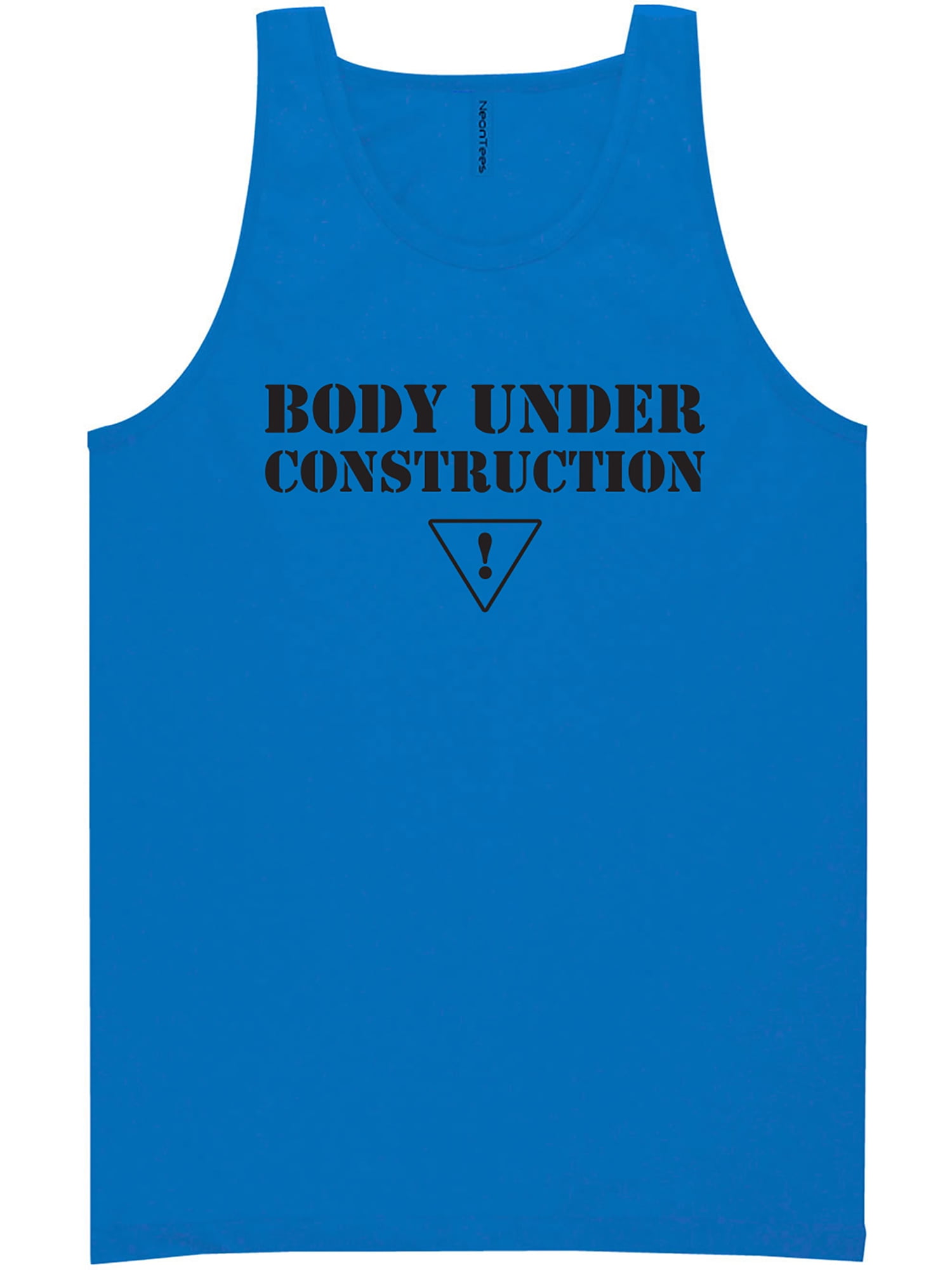 Body Under Construction Neon Tank Top - Walmart.com
