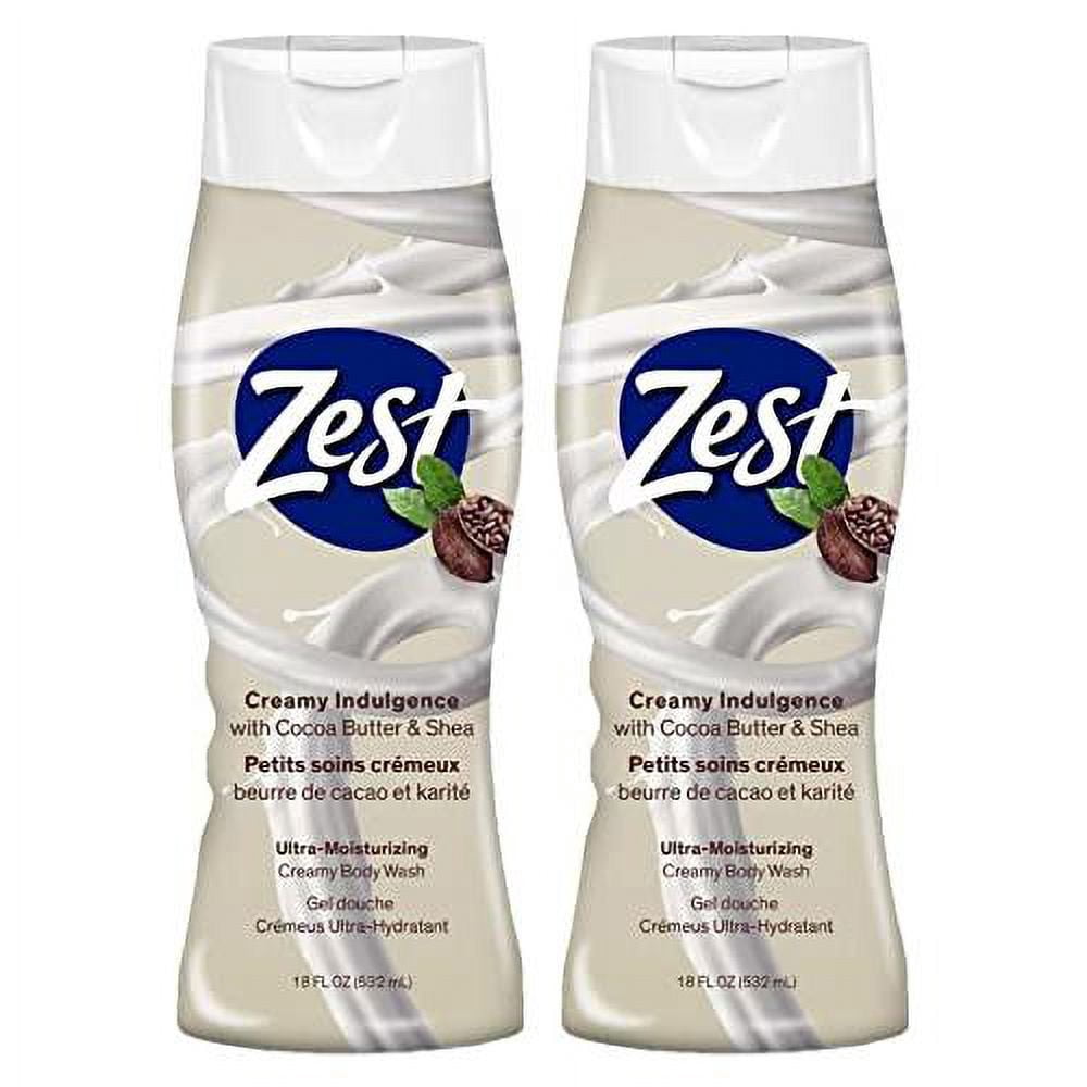 Body Wash, Creamy Cocoa Butter & Shea 18 Oz (Pack Of 2) - Walmart.com
