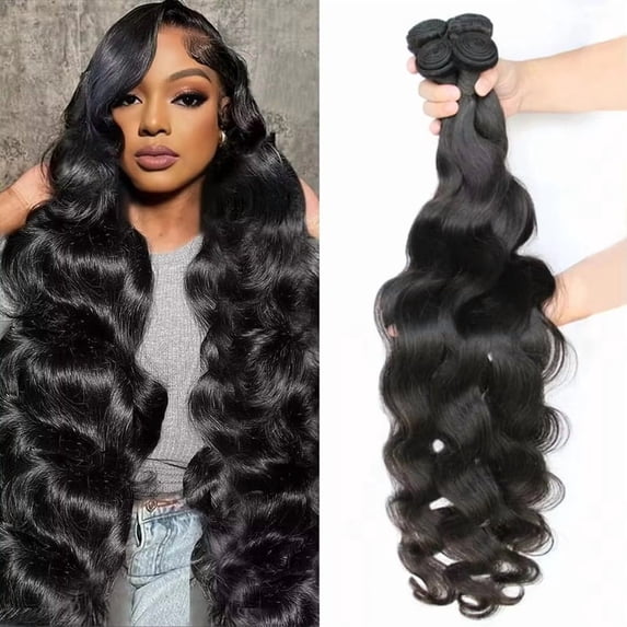 Body Wave 16A Curly 30 40 Inch 100% Human Hair Bundles Brazilian 3 4 ...