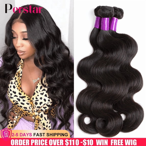 Body Wave Bundles Human Hair Weave Bundles Brazilian Weave Extensions 1 ...