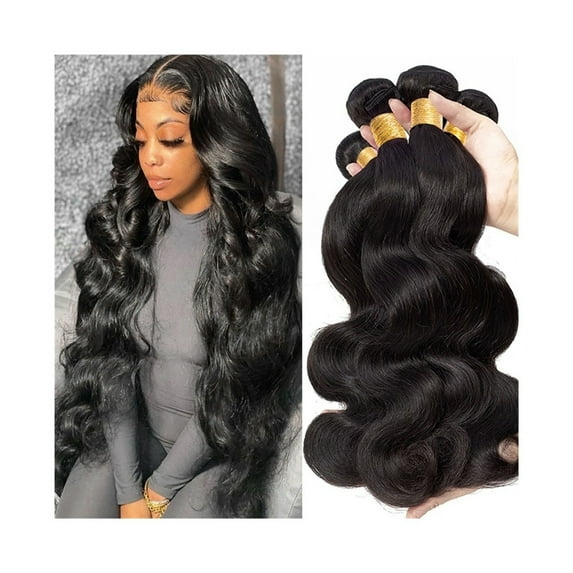 Body Wave Bundles Malaysian Virgin Hair Weave 1/3/4 PCS Human Hair ...