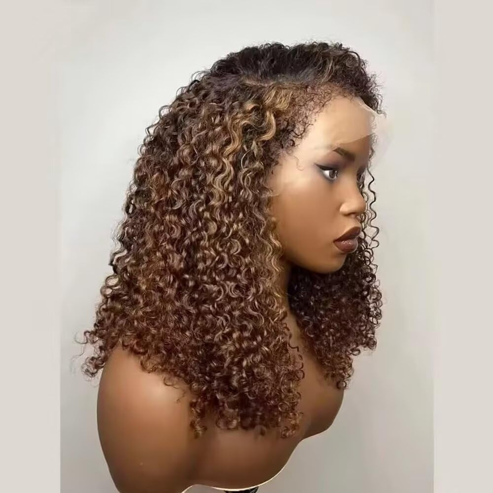 Body Wave Short Bob High-temperature silk Hair Wig 13x6 HD Transparent ...