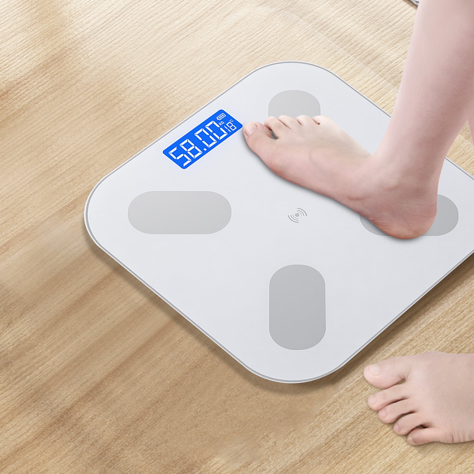 Body Weight Scale Bluetooth Smart Digital Bathroom Scale | Body ...
