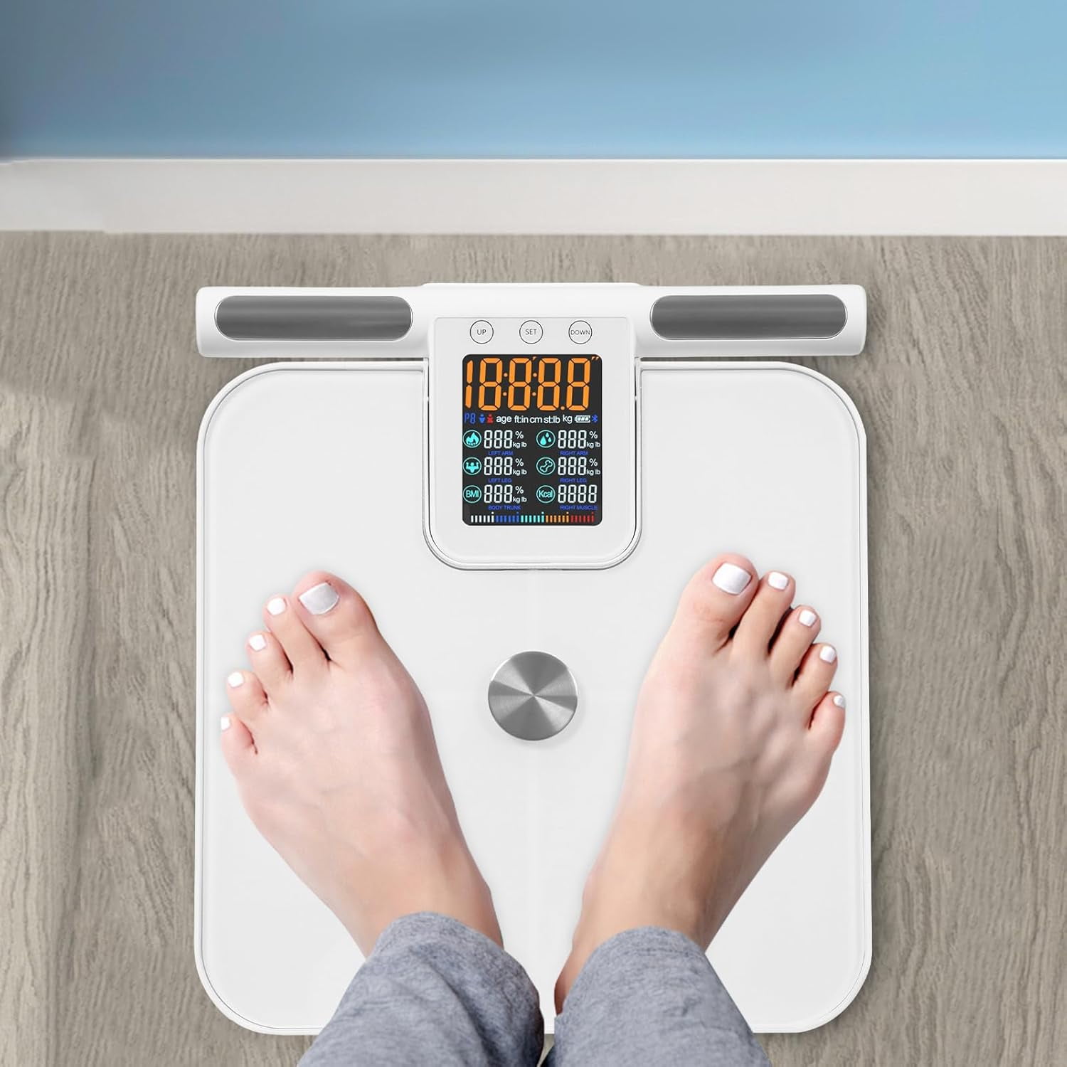 Body Weight Smart Digital Scales, Most Accurate 8 Eletrode Body Fat ...