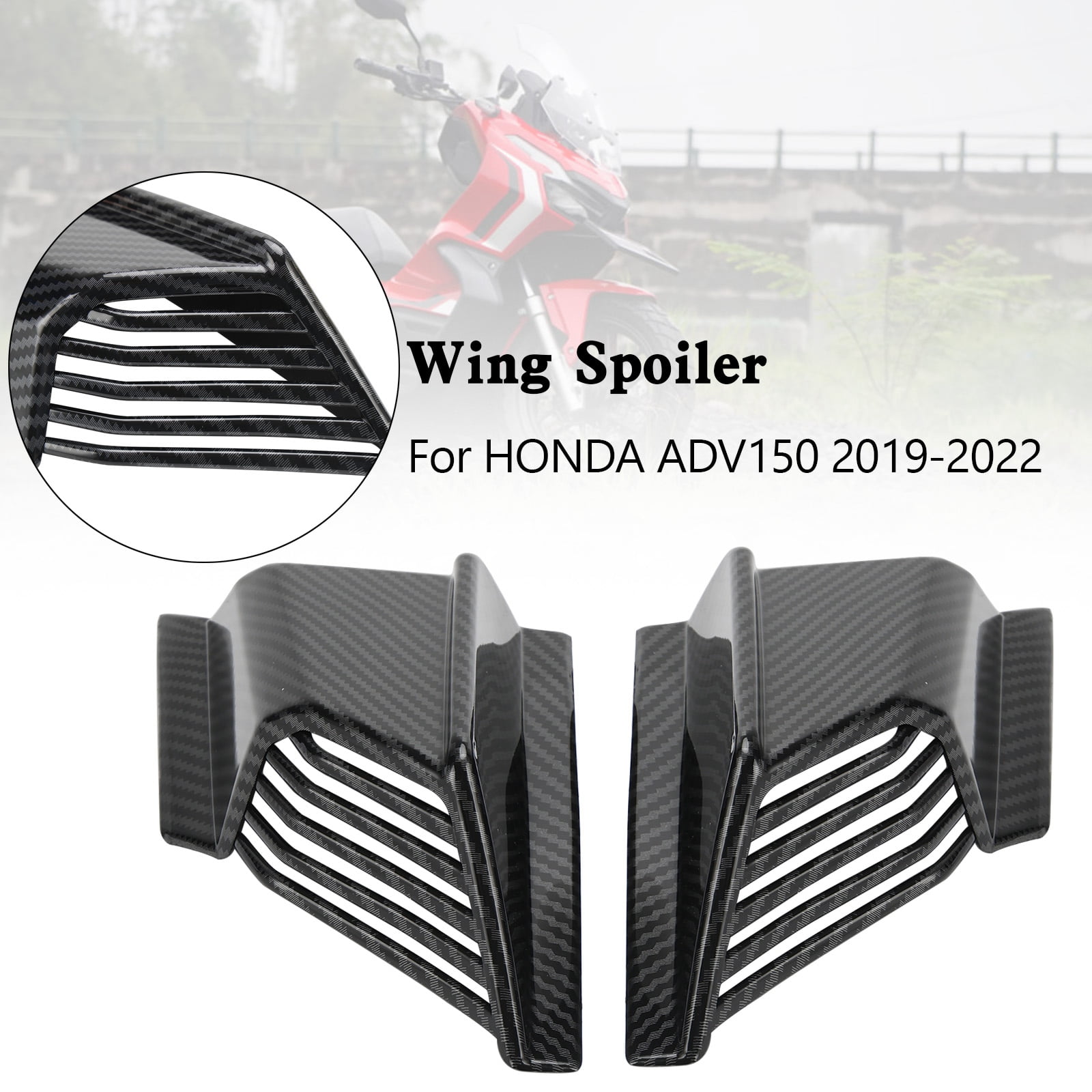Body Winglet Side Deflector Air Wing Spoiler for HONDA ADV-150 2019 ...