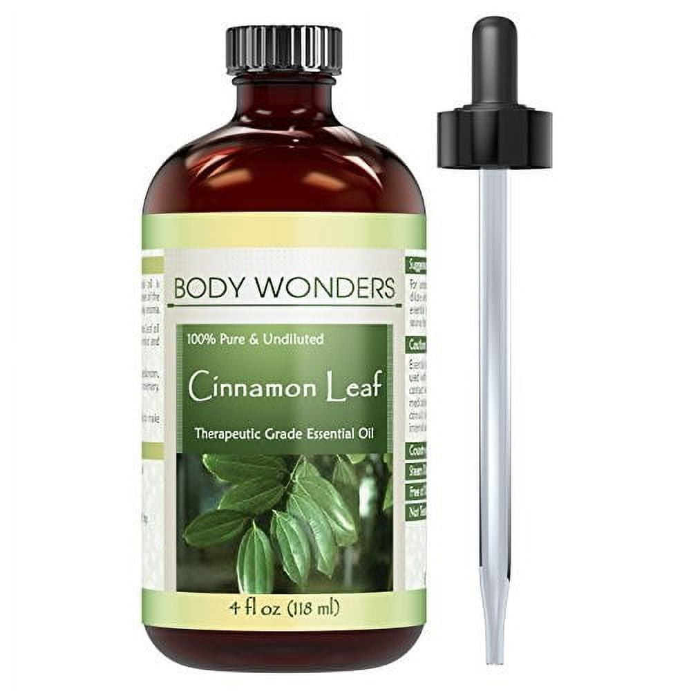 Body Wonders Cinnamon Leaf oil 4 oz - Walmart.com