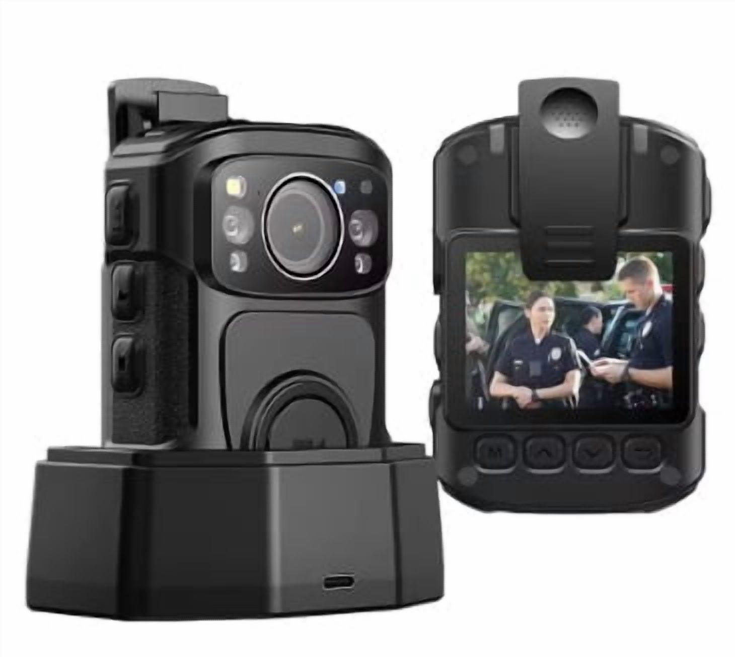 Body Worn Camera 4K GPS Track Supported 14~16 Hours Video Record 128GB ...