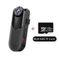 Body Worn Camera HD DVR Video Recorder Security 90 Degree Rotation ...