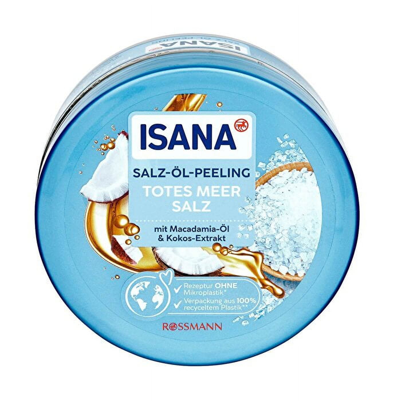 Isana Body Peeling Dead Sea Salt 300 gr - Walmart.com