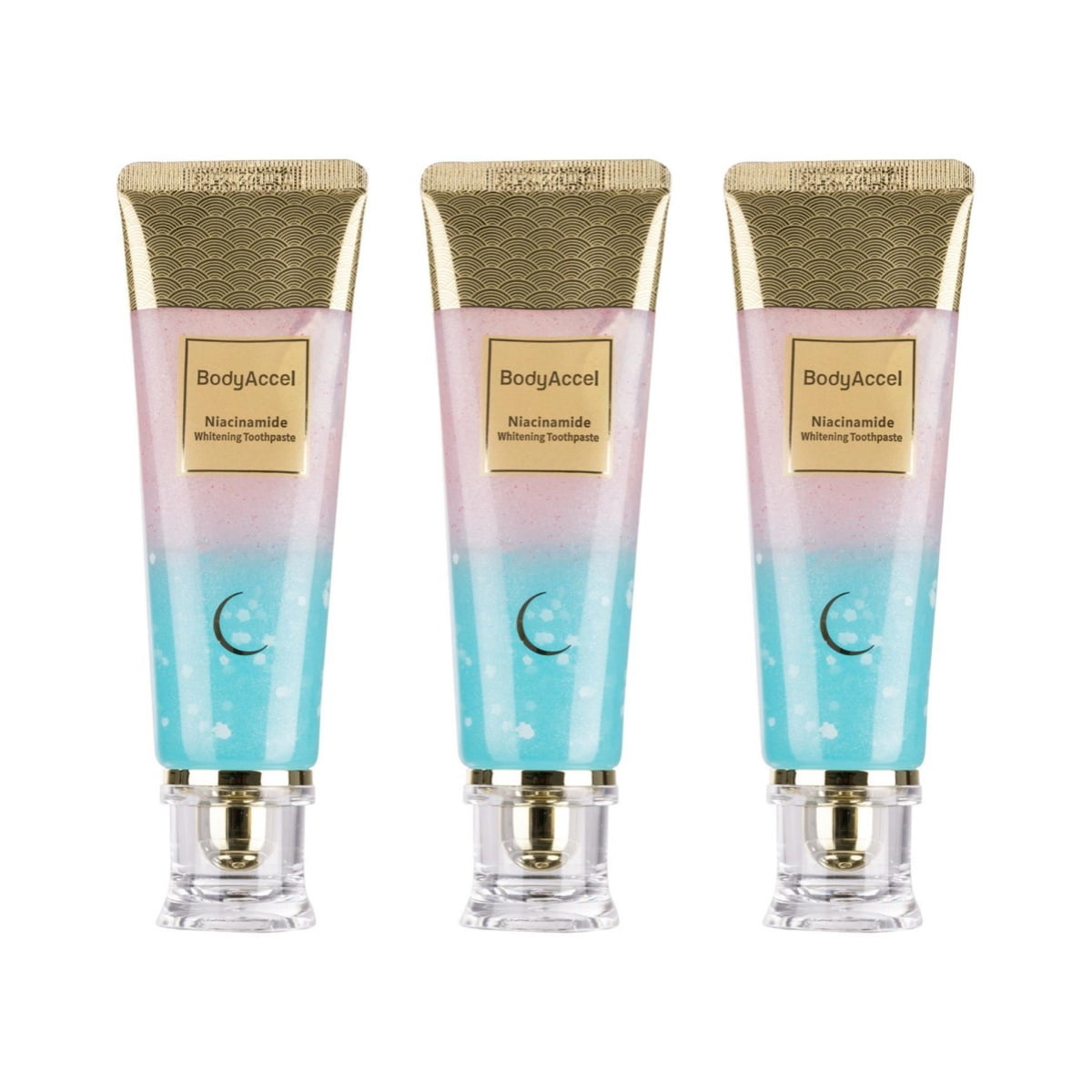 BodyAccel Niacinamide Brightrning Toothpaste 100ml (Pack of 3 ...