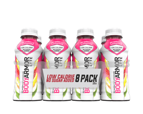 BodyArmor Lyte Strawberry Lemonade Sports Drink - 12 fl oz - 8 ct ...