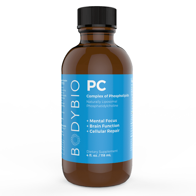 BodyBio - PC 4 fl. oz. Brain Supplement, Phosphatidylcholine for ...