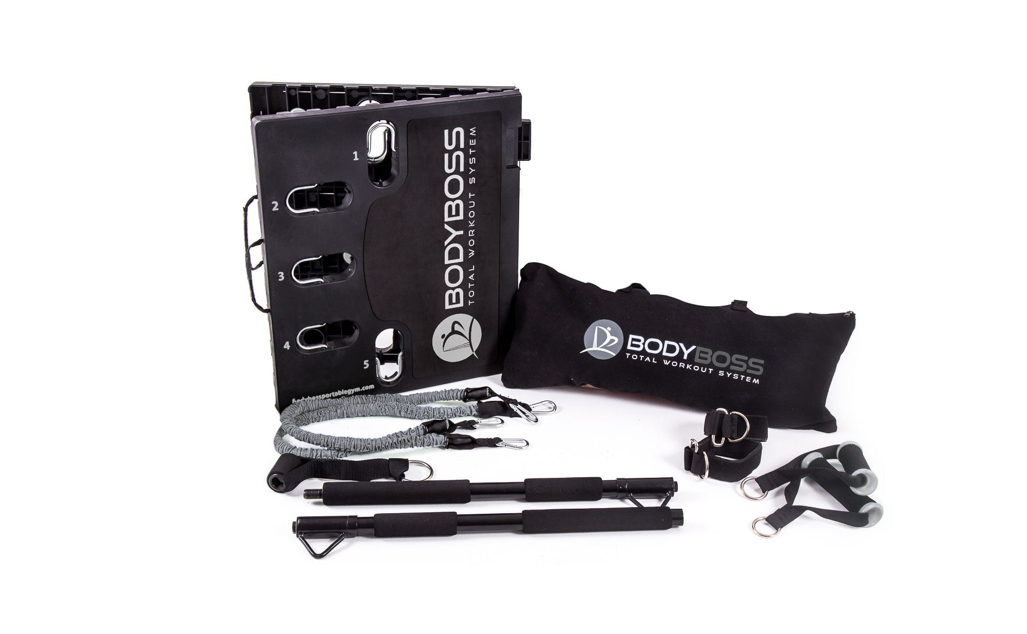BodyBoss Home Gym 2.0 - Full Portable Gym Home Workout Package - PKG4 ...