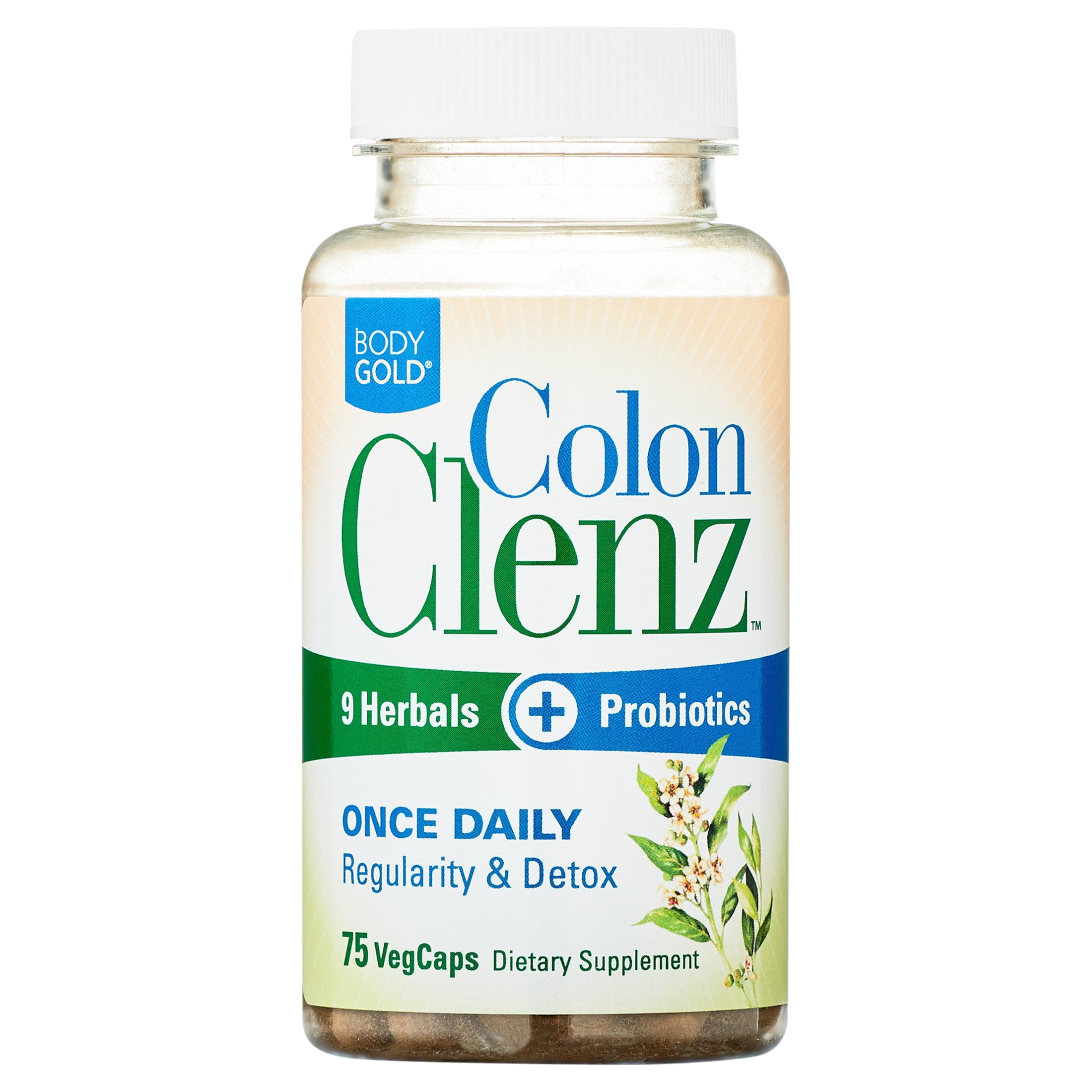 BodyGold Colon Clenz Regularity & Detox Formula | Once Daily Support ...