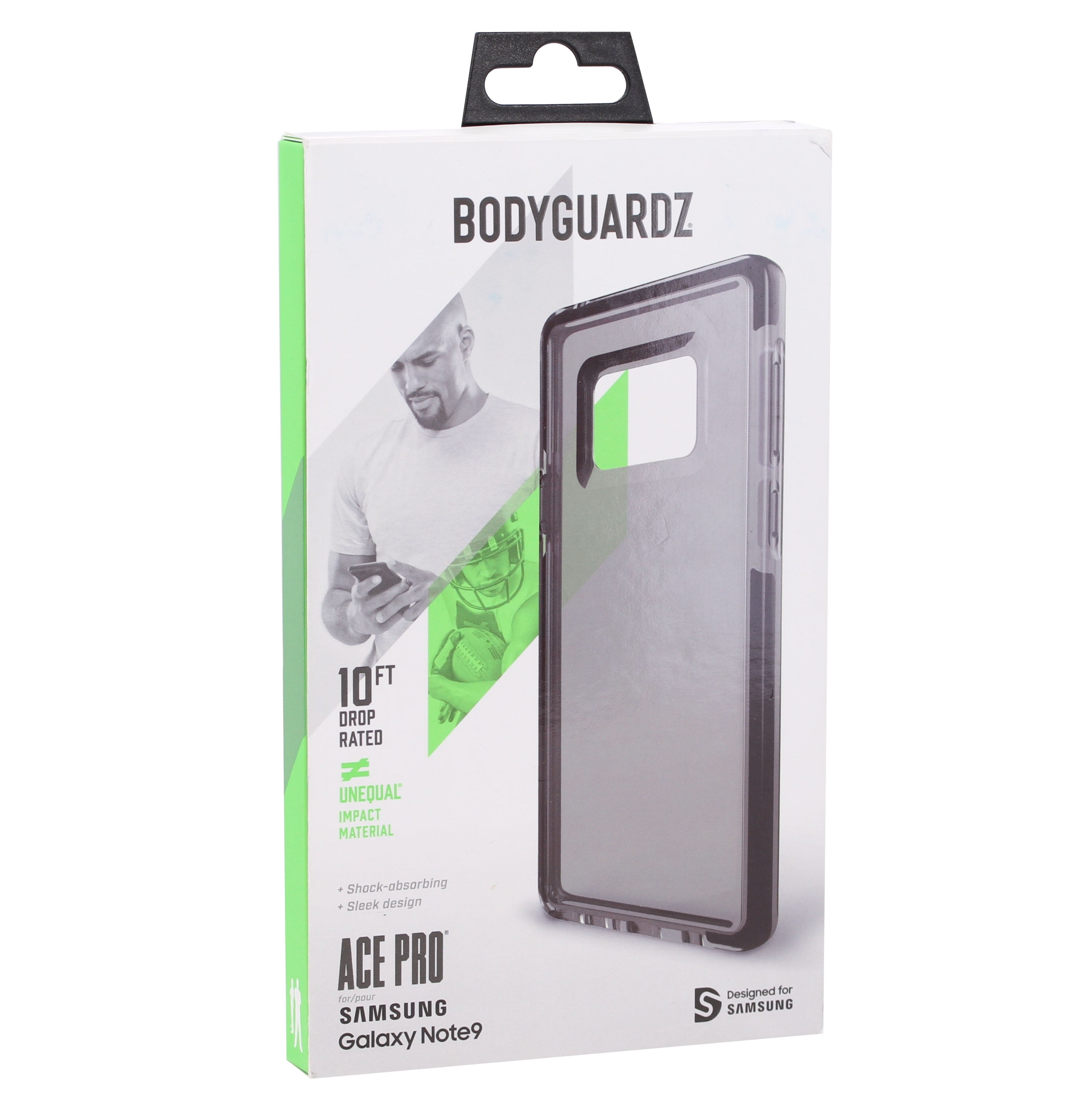 BodyGuardz Ace Pro Case For Samsung Galaxy Note9 (ONLY) - Smoke/Black ...
