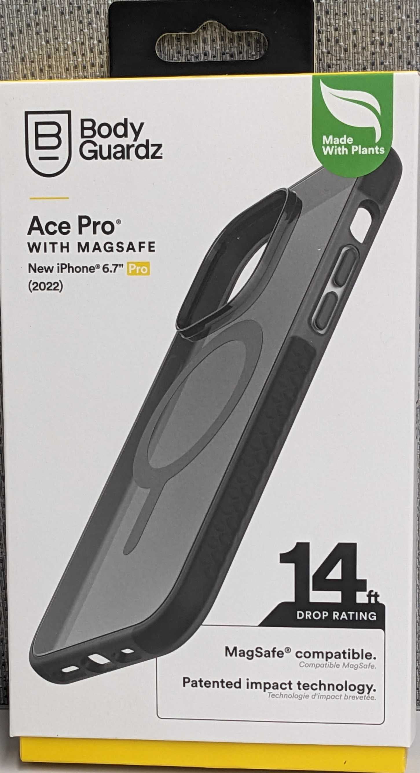 BodyGuardz Ace Pro with MagSafe Case For iPhone 14 Pro Max - Smoke ...