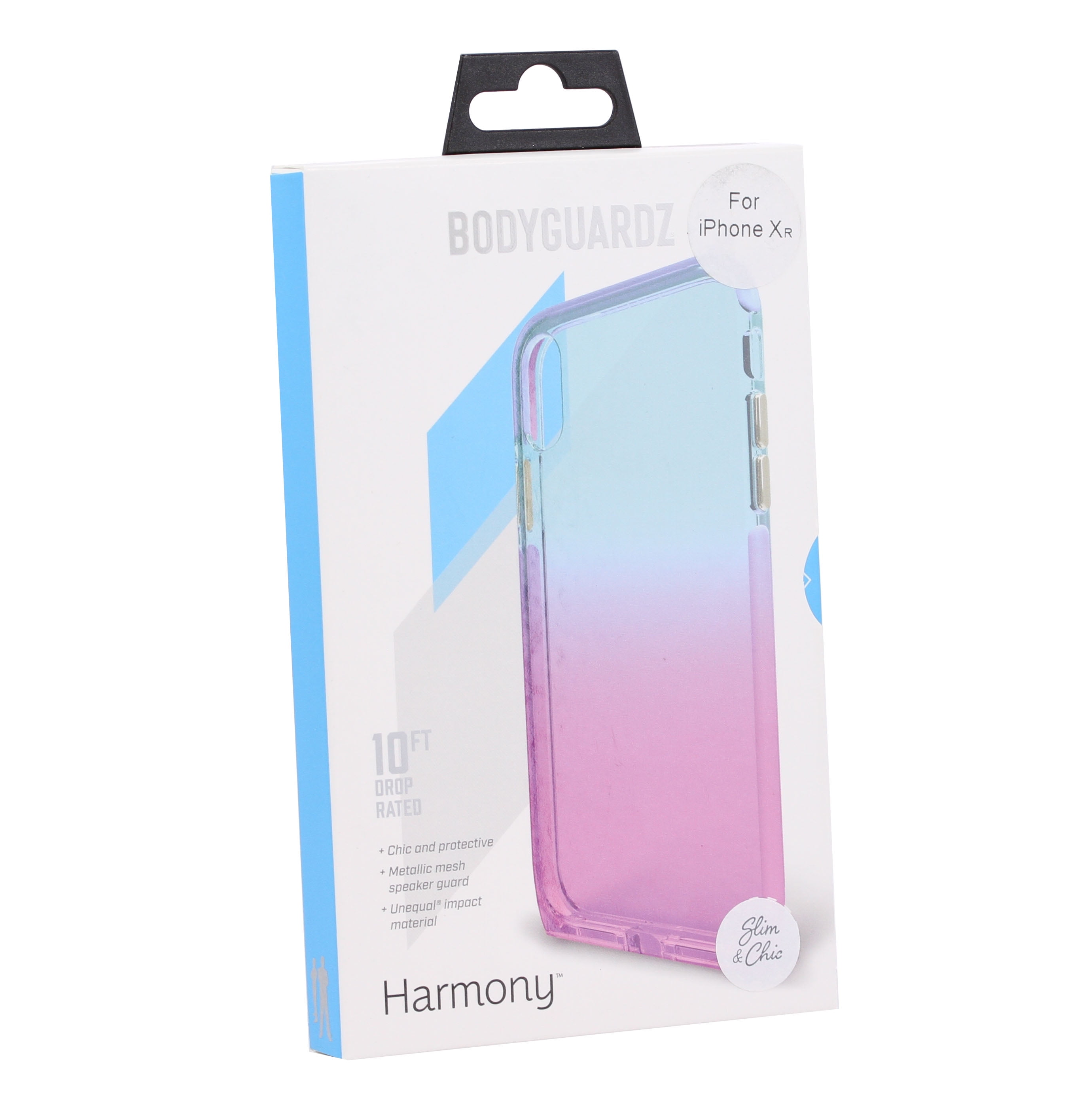 BodyGuardz Harmony Series Case for Apple iPhone XR - Unicorn (Teal/Pink ...