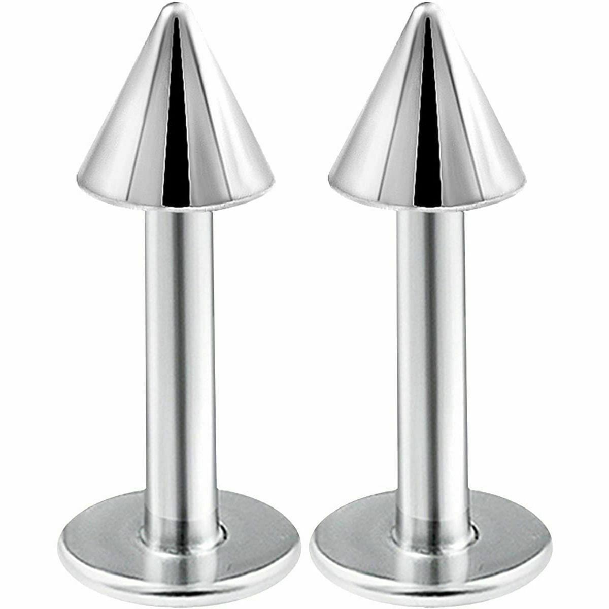 BodyJewelryOnline 2PC 16G Labret Lip Monroe Cartilage Tragus Helix ...