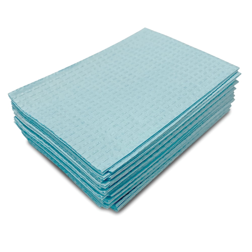 BodyMed 3-Ply Tissue/Poly Professional Towels, Blue, Case of 500 ...
