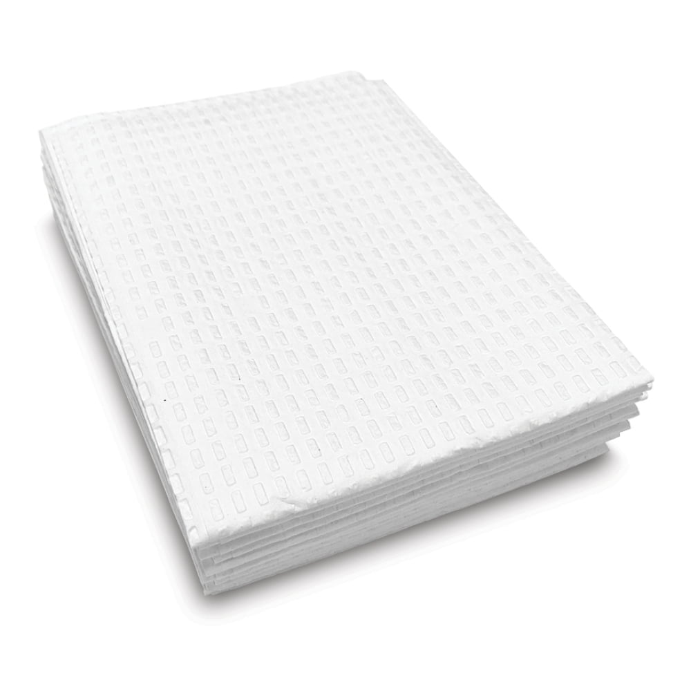 BodyMed 3-Ply Tissue/Poly Professional Towels, White, Case of 500 ...