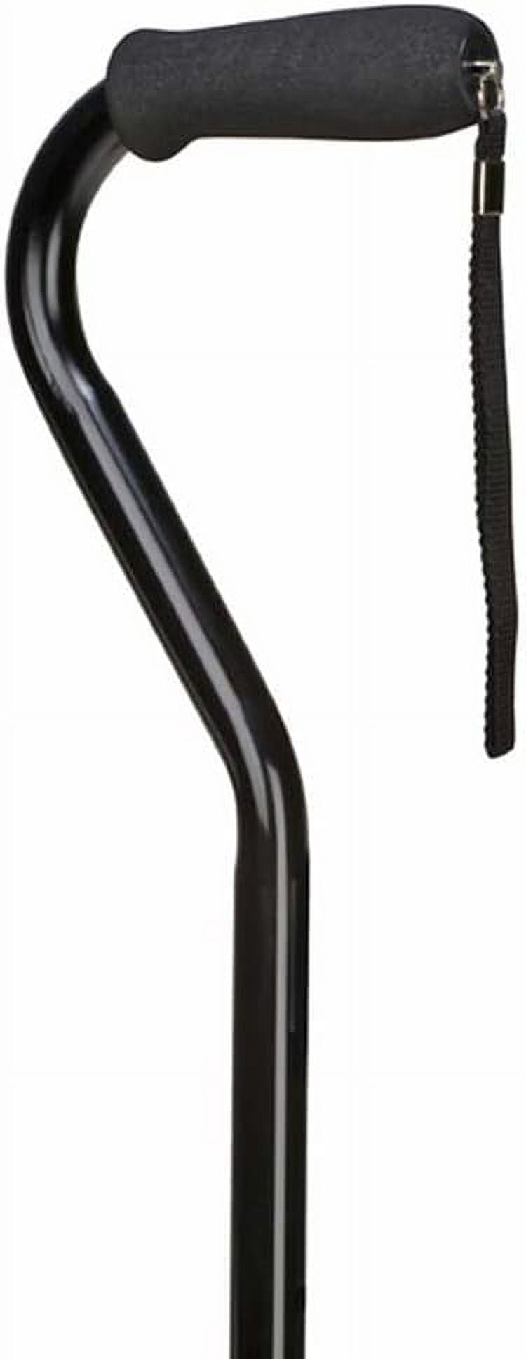 BodyMed Aluminum Vinyl Grip Cane – Walking Crutch for Adults & Seniors ...