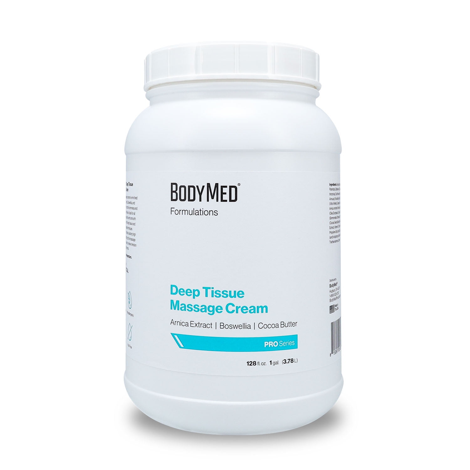 BodyMed Formulations Deep Tissue Massage Cream, 1 gal. – Fragrance-Free ...