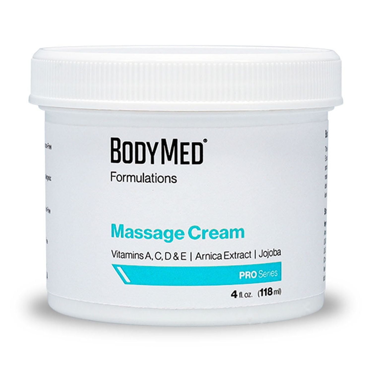 BodyMed Formulations Massage Cream, 4 oz. – Fragrance-Free, All-Natural ...