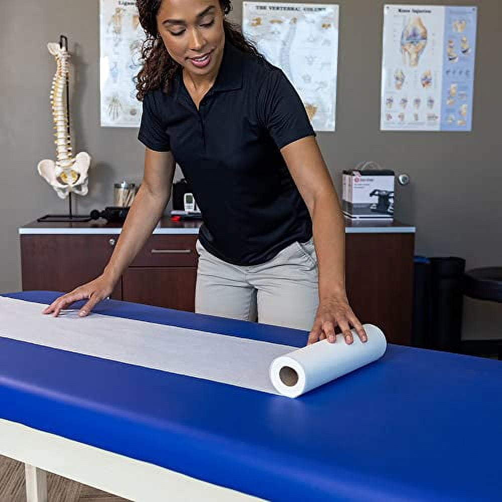 BodyMed Premium Exam Table Paper, Crepe, 18-Inch X 125-Feet, 12 Rolls ...