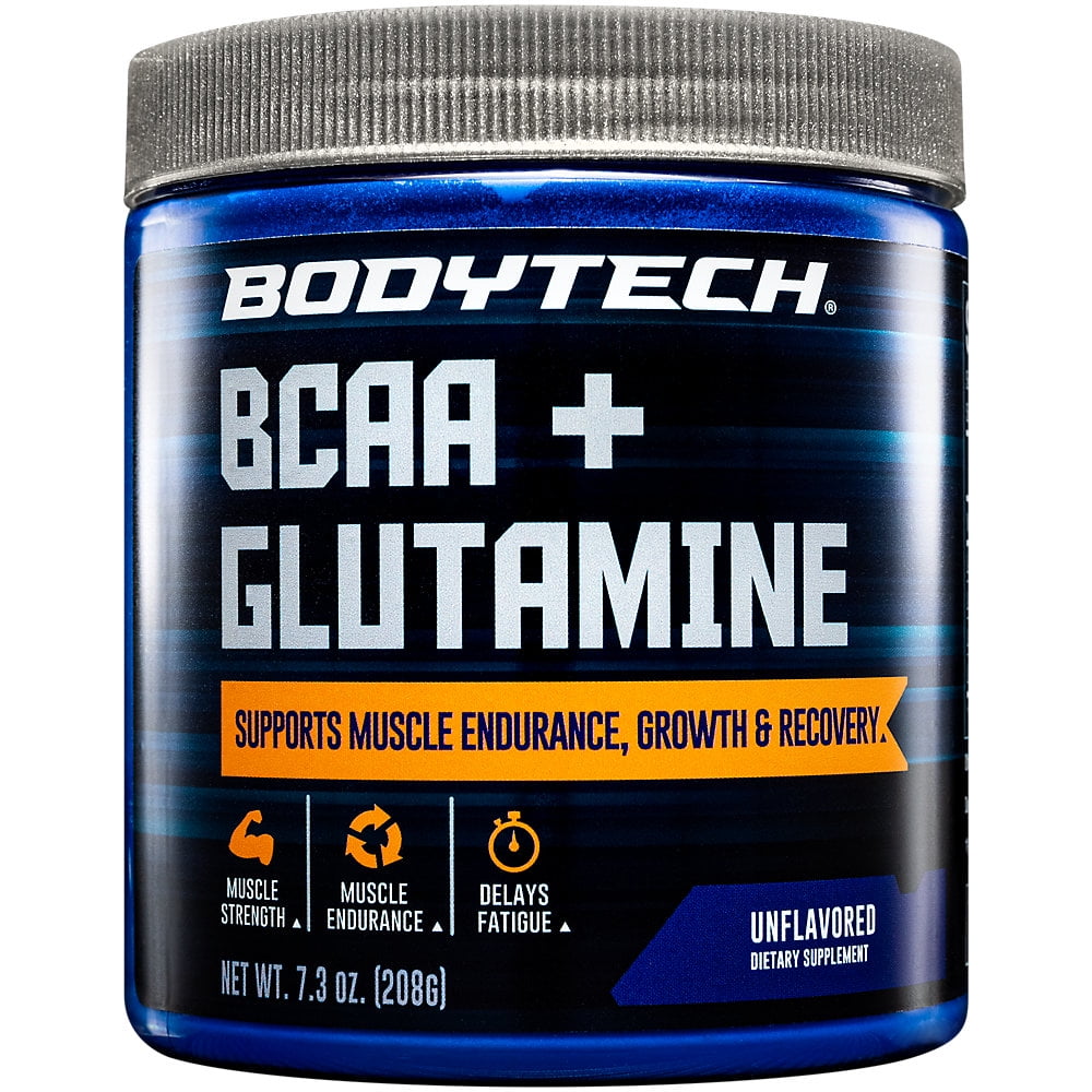 BodyTech BCAA Glutamine Powder - Unflavored 7.3 oz. Nepal | Ubuy