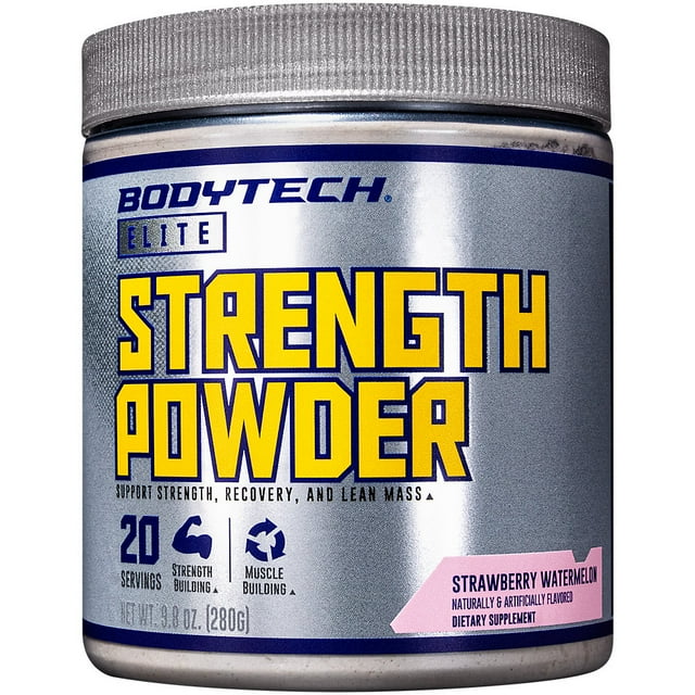 BodyTech Elite Strength Powder - Supports Strength, Recovery and Lean ...