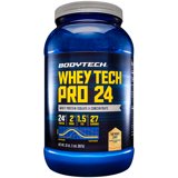 BodyTech Whey Tech Pro 24 Protein Powder - Protein Enzyme Blend with ...