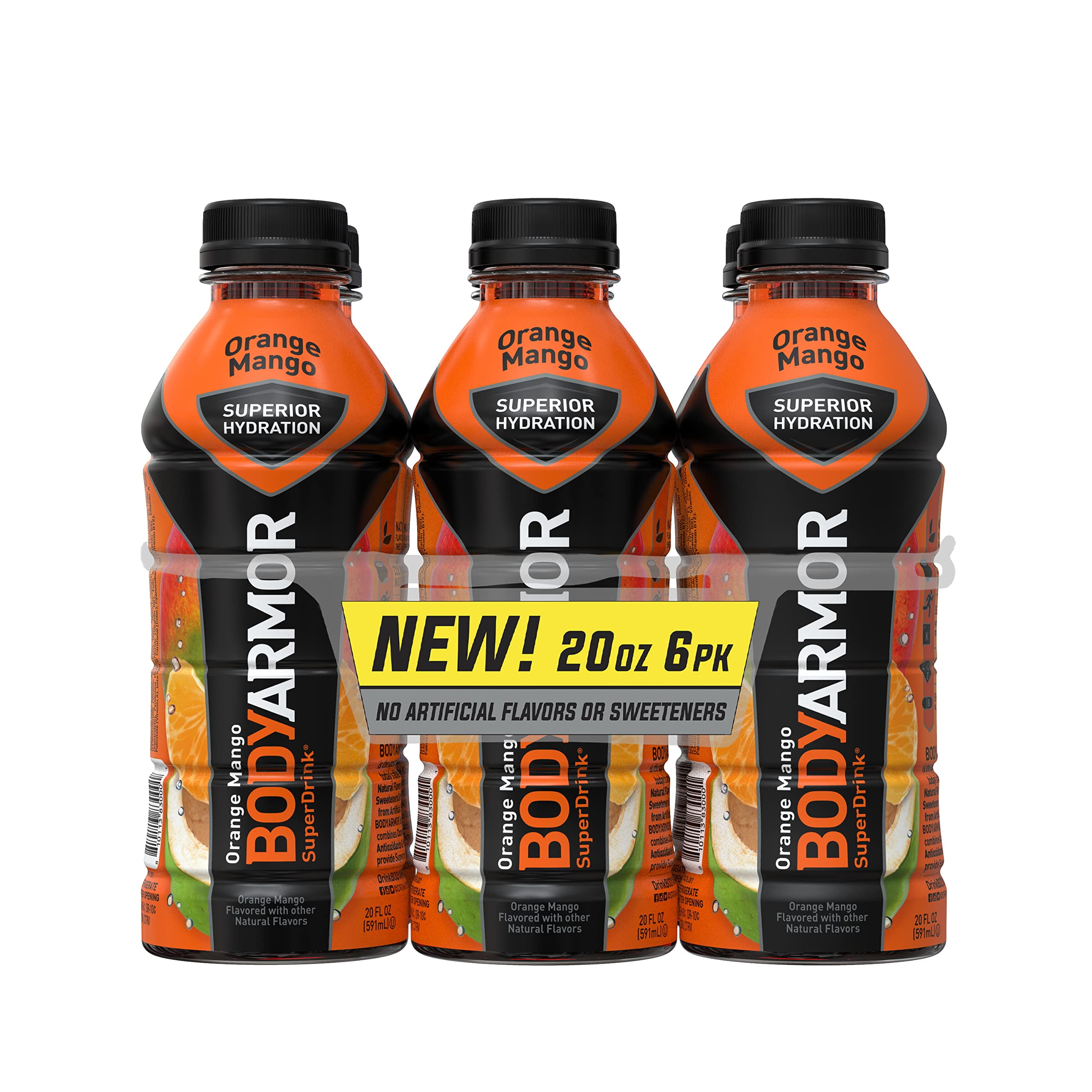 Bodyarmor Sports Drink Sports Beverage, Orange Mango, Coconut Water ...