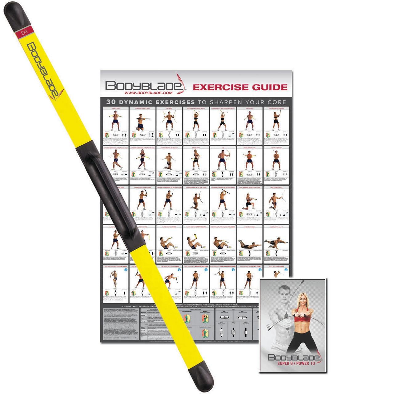 Bodyblade CXT kit with workout and instructional video - Walmart.com