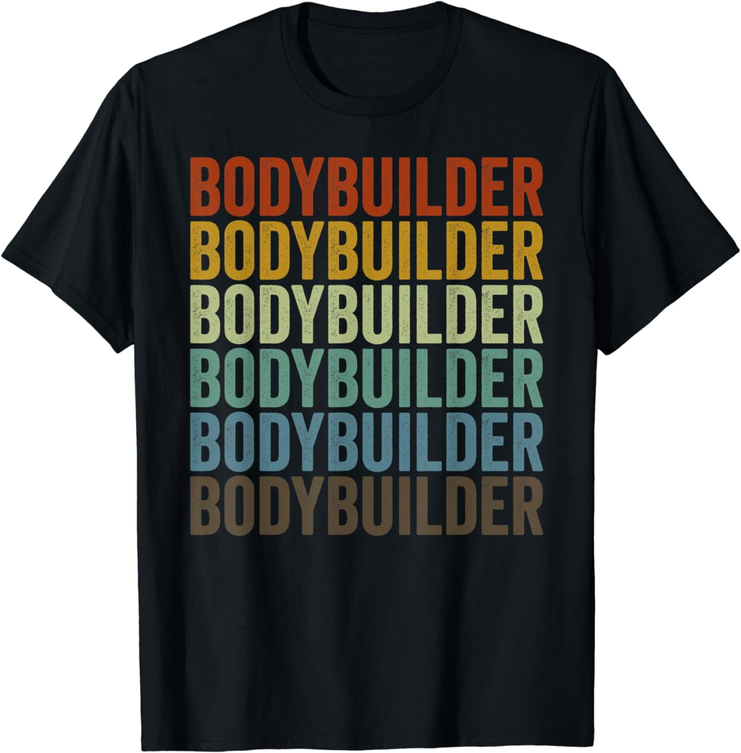 Bodybuilder Bodybuilding Fitness Gym T-Shirt - Walmart.com