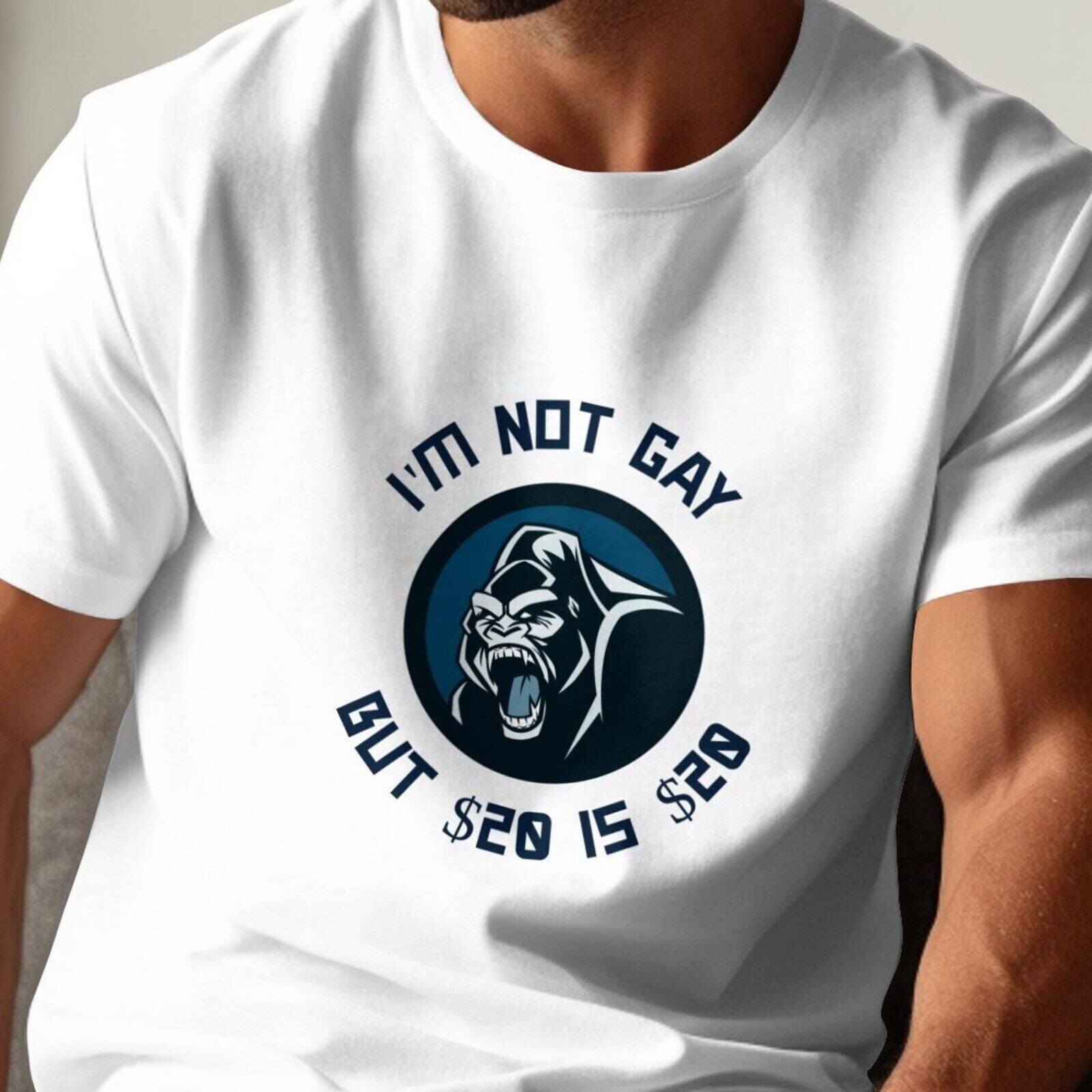 Bodybuilder Joke Shirt, Workout Fun Wear, Muscle Flexing Apparel, Gym ...