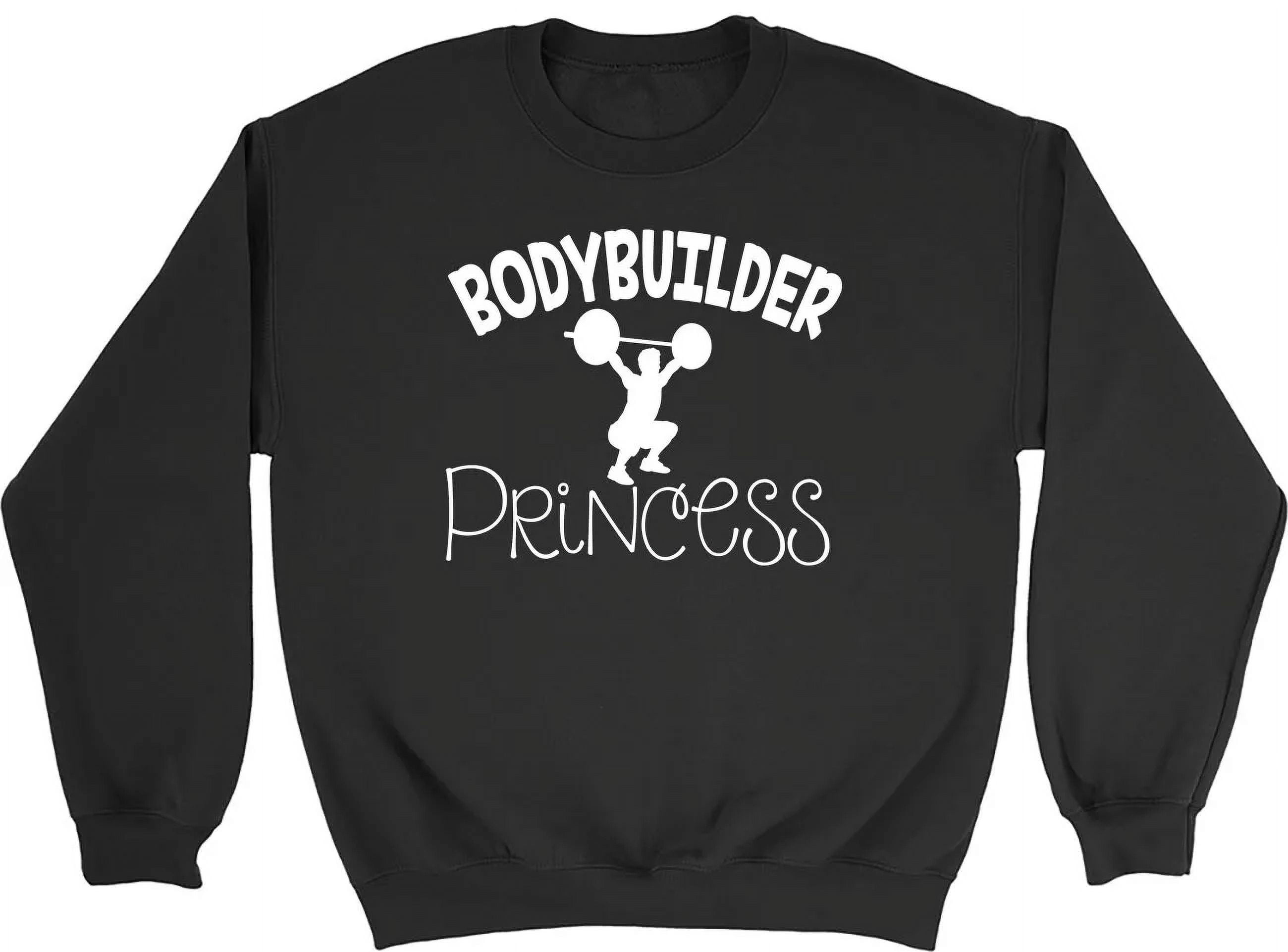 Bodybuilder Princess Mens Womens Sweatshirt Jumper - Walmart.com