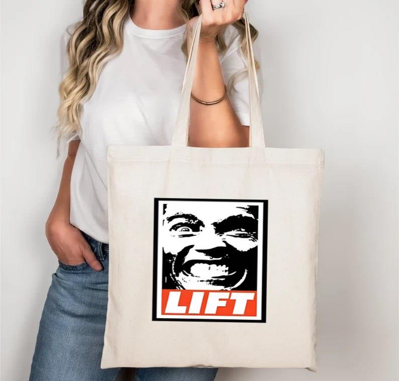Bodybuilder Weight Lifting LIFT TOTE BAGS STREETWEAR Gym GA - Walmart.com