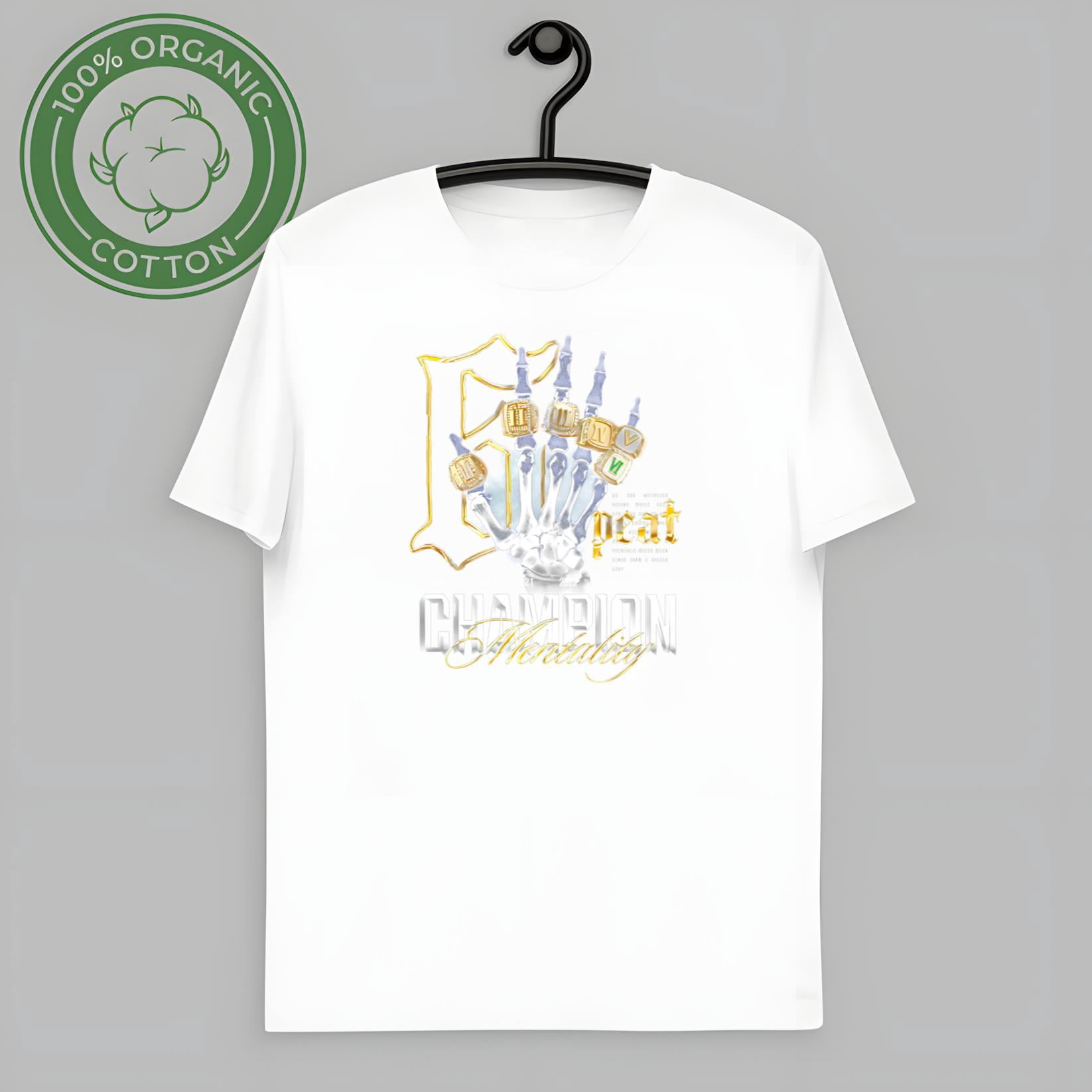 Bodybuilding Graphic Tee - 6 Peat Champions Mentality Shirt - Walmart.com