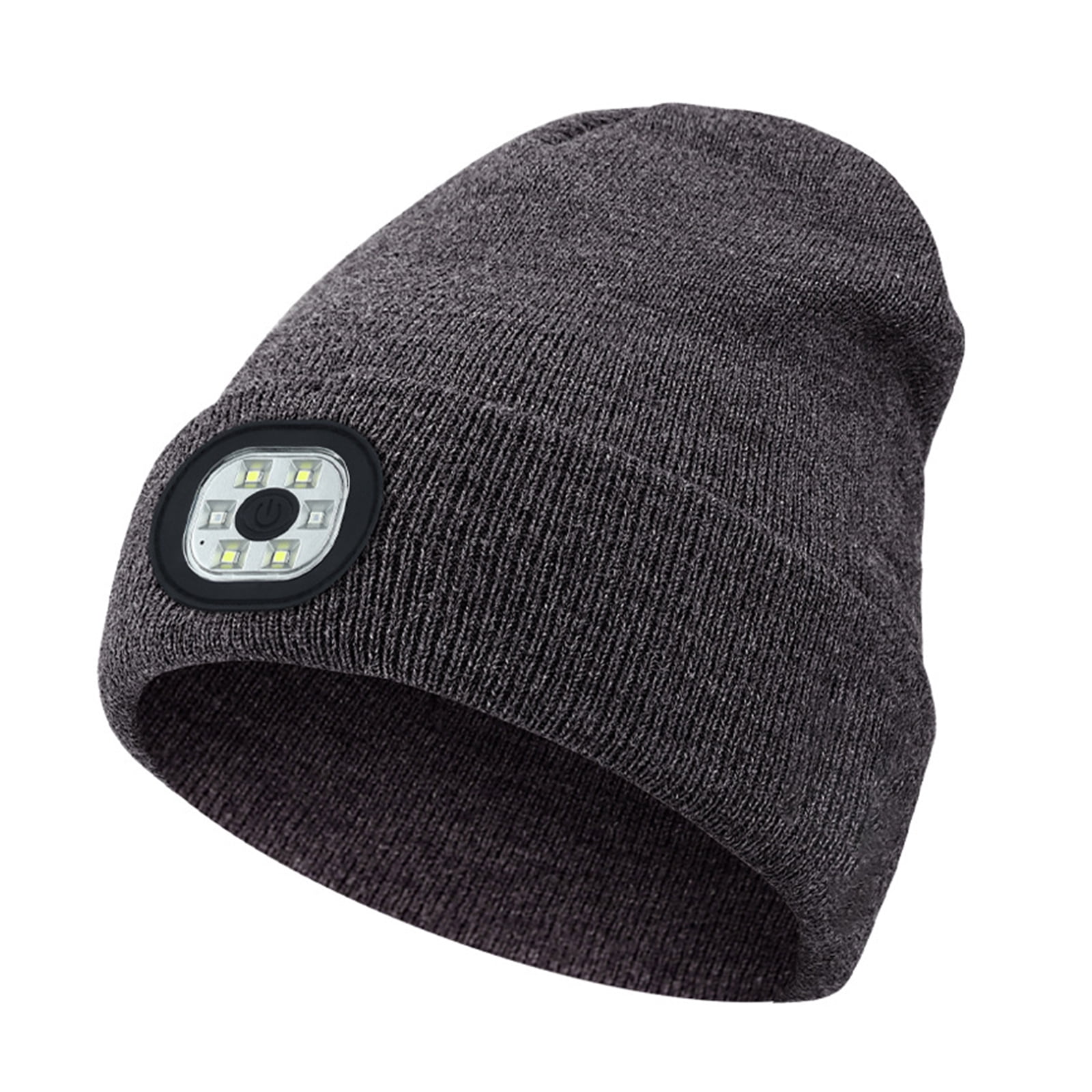 Bodychum Knit Beanie Hat with Lights for Men & Women, Winter Outdoor ...