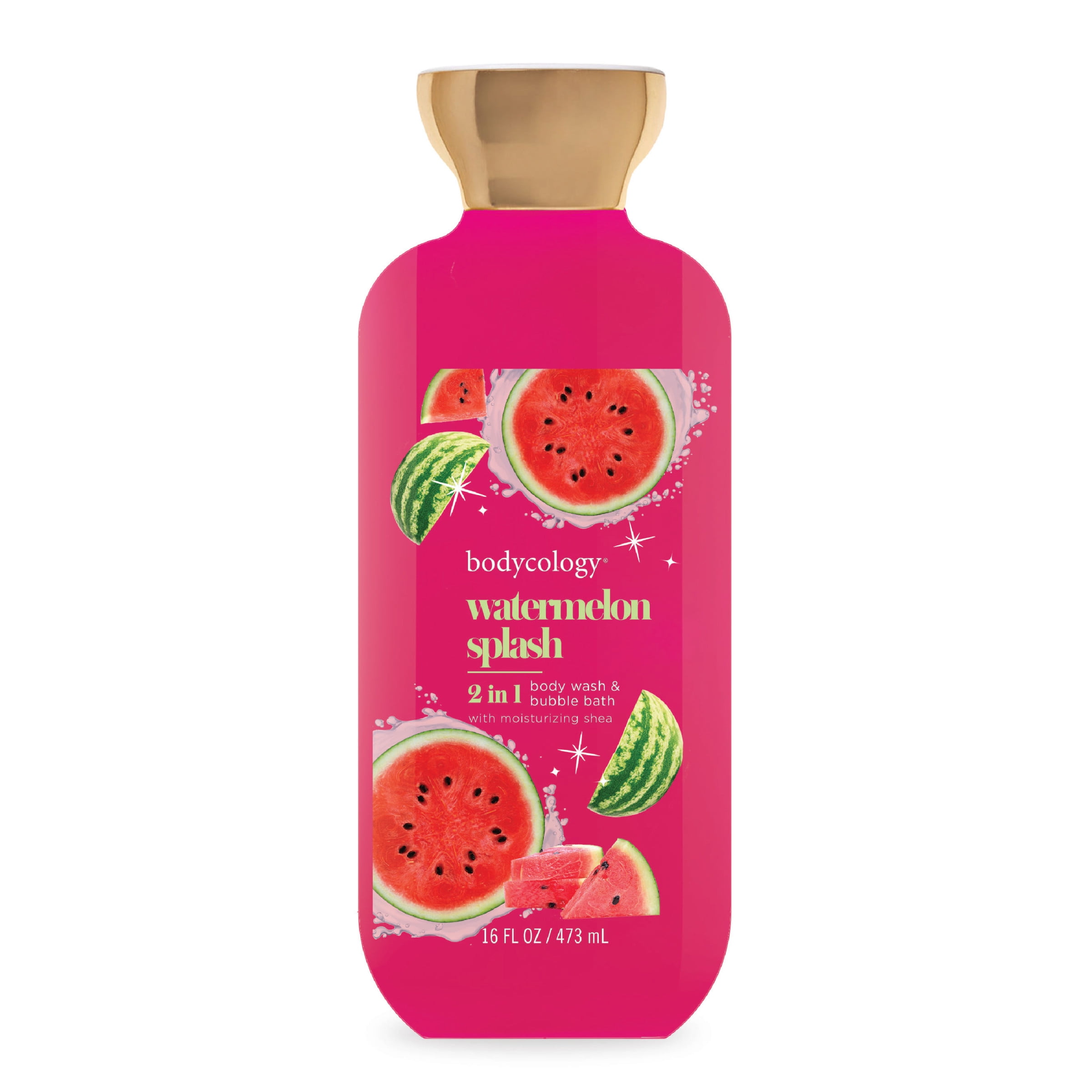 Bodycology 2 In 1 Body Wash And Bubble Bath Watermelon Splash 16 Fl Oz