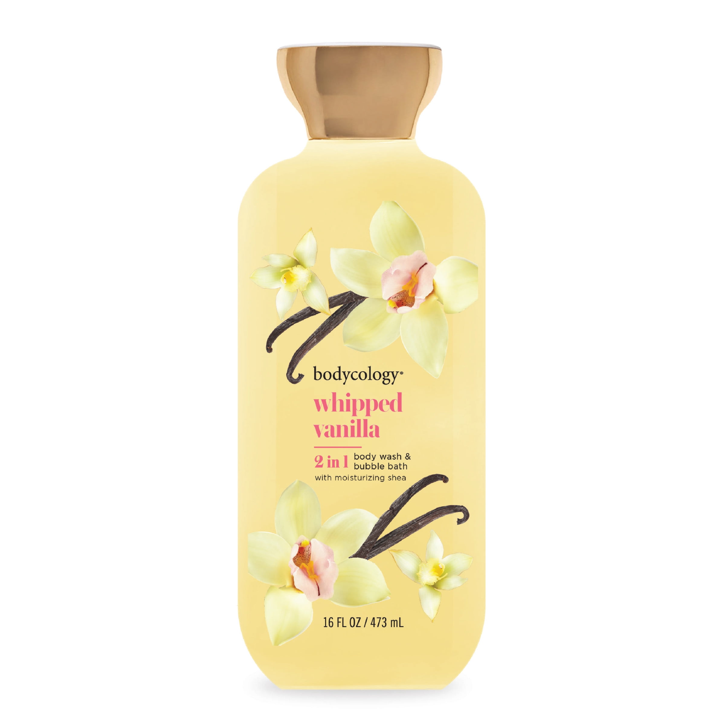 Bodycology 2 In 1 Body Wash And Bubble Bath Whipped Vanilla 16 Fl Oz