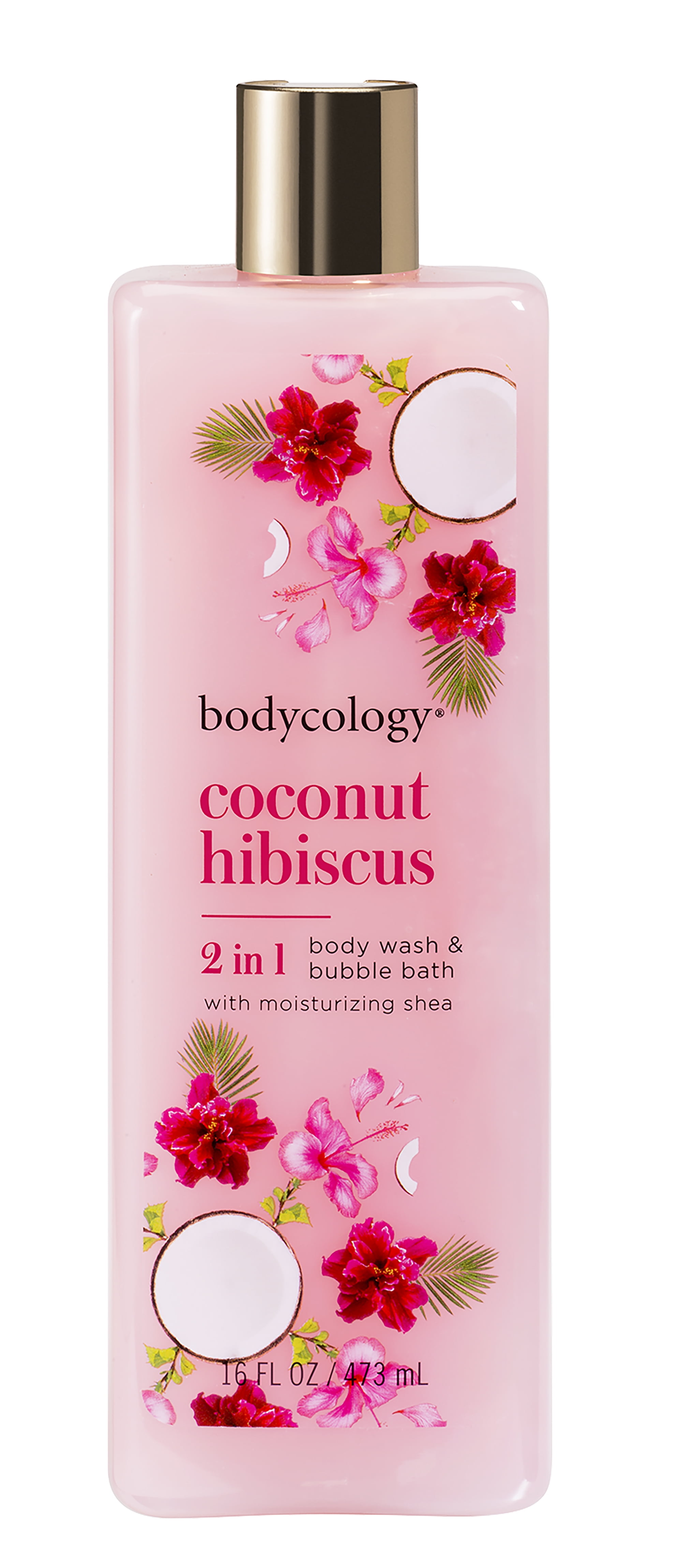 Bodycology Scented Shower Gel 2 In 1 Body Wash And Bubble Bath Coconut